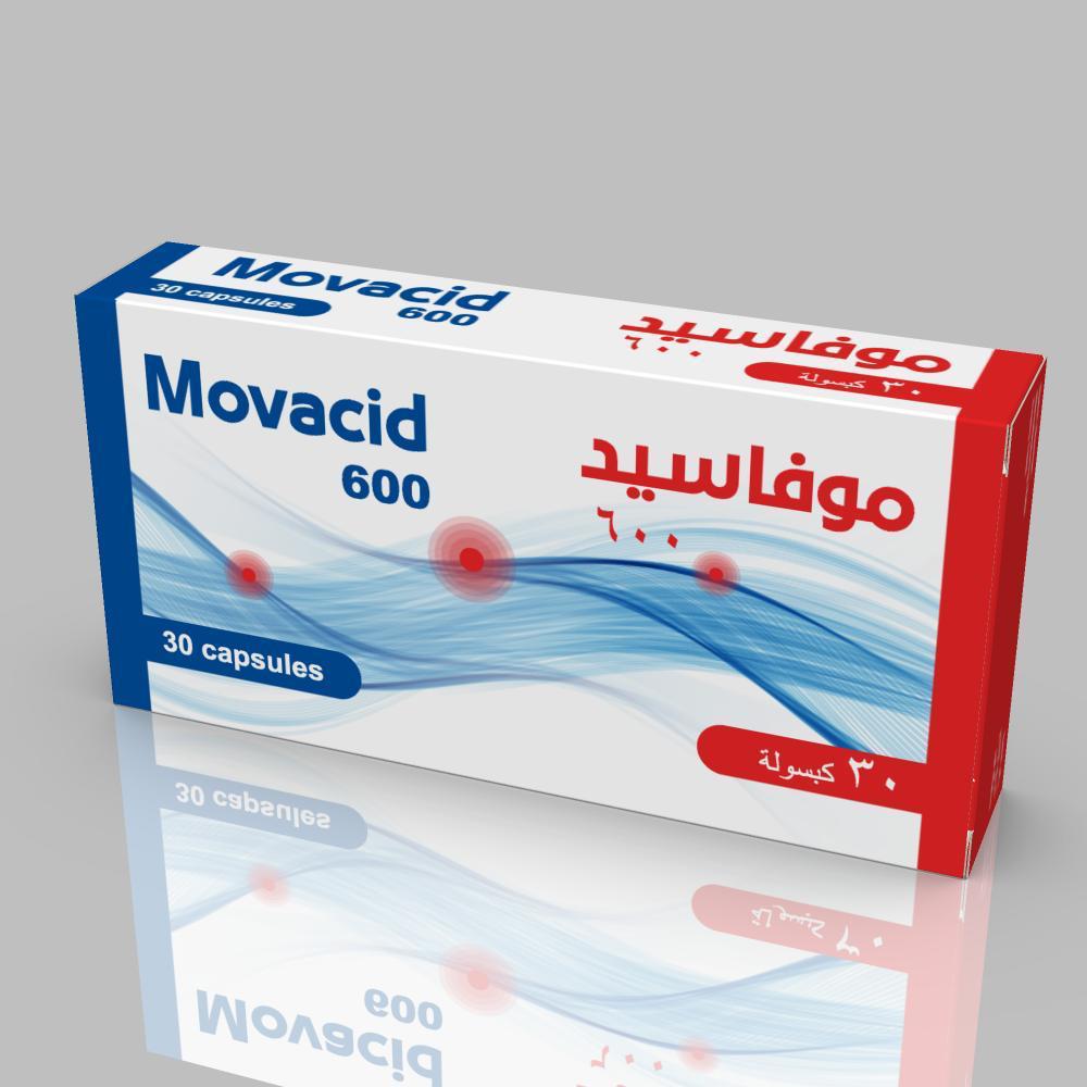 Movacid 600mg 30 tablets - Noor AL_Qmar Healthcare Hub