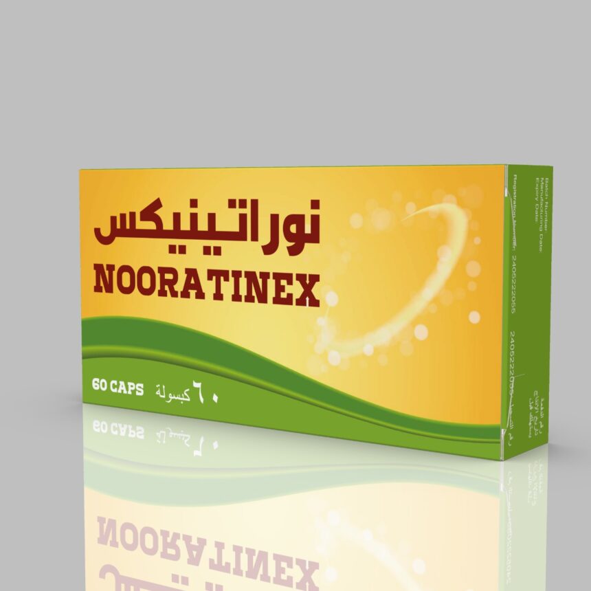 نوراتينكس (60 كبسولة) – NOORATINEX - شركة نور القمر التجارية